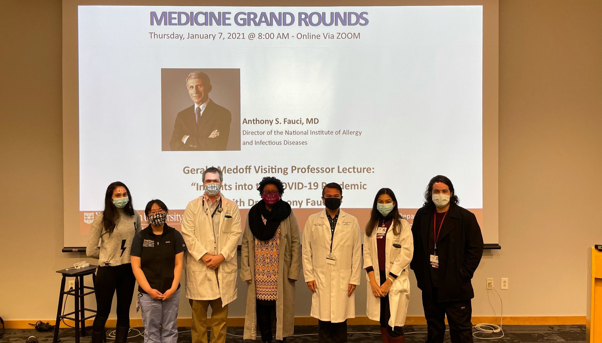 Gerald Medoff Visiting Professor grand rounds lecture series features ...