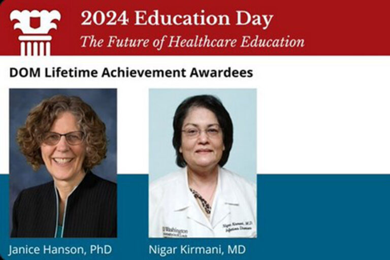 Congratulations Nigar Kirmani, MD, and Janice Hanson, PhD, Lifetime ...