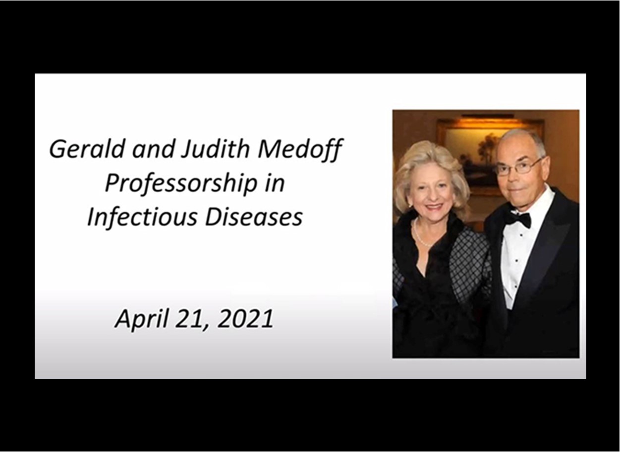 The ID Division celebrates the Drs. Gerald and Medoff Professorship in ...